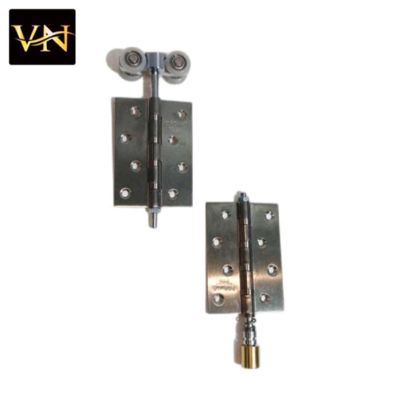 Promo Engsel Roda Pintu Lipat/sliding Stainless Atas Bawah 4 Venezza ...