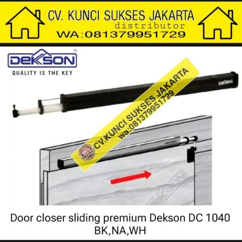 Promo Door Closer Sliding Dekson Deluxe 2100 Sleding Chek Hidrolik ...
