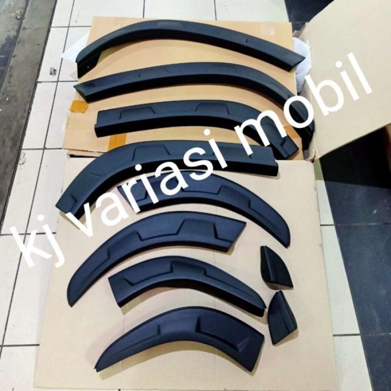 Promo Over Fender Ban Pajero Sport 2021 Facelift Plastik Abs Impor ...