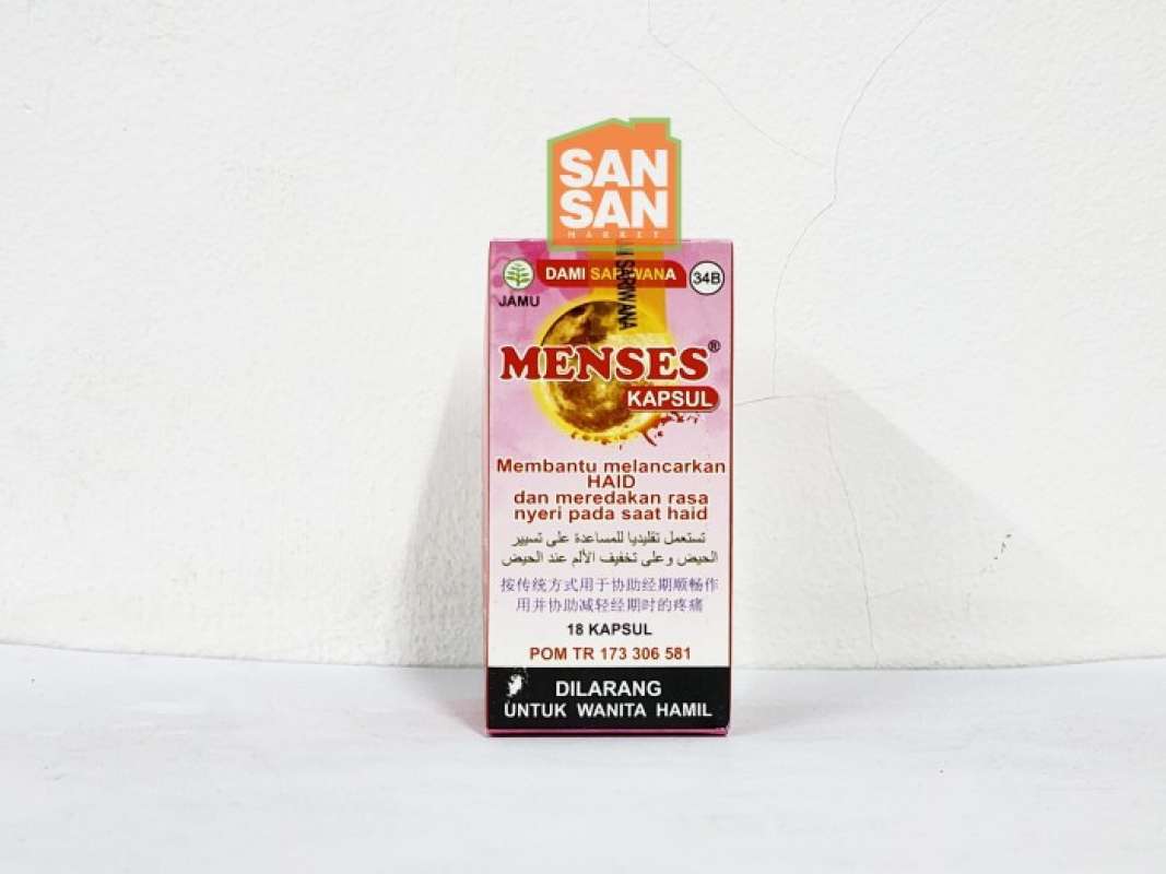 Jual Menses Botol 18 Kapsul Di Seller Sansan Market - Bungur, Kota ...