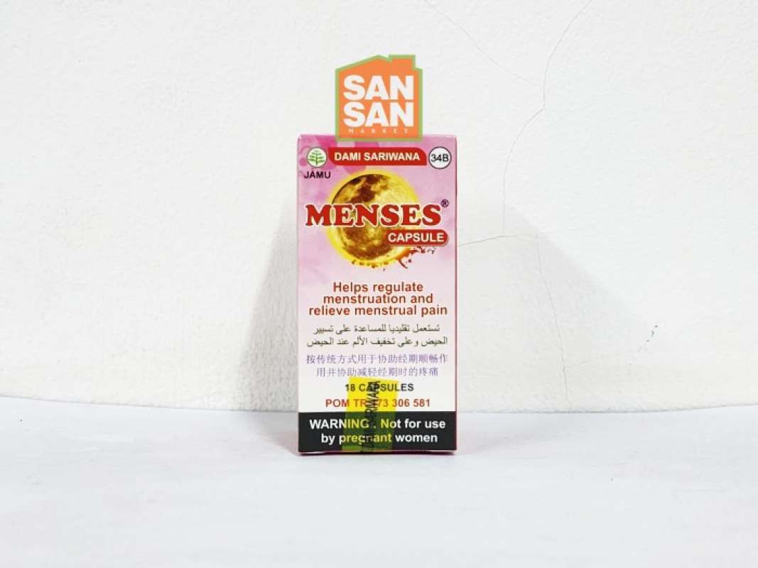 Jual Menses Botol 18 Kapsul Di Seller Sansan Market - Bungur, Kota ...