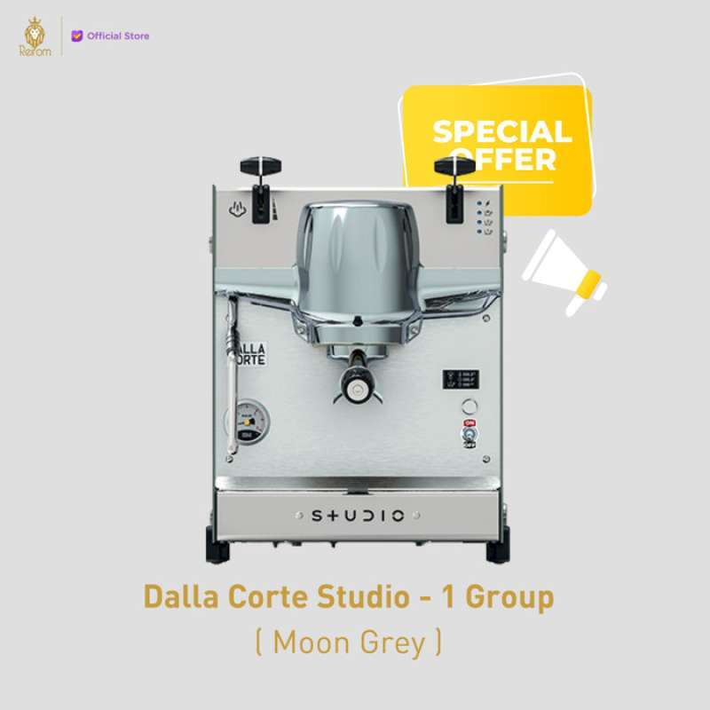 Promo Espresso Coffee Machine Studio | Dalla Corte - Moon Grey Diskon ...
