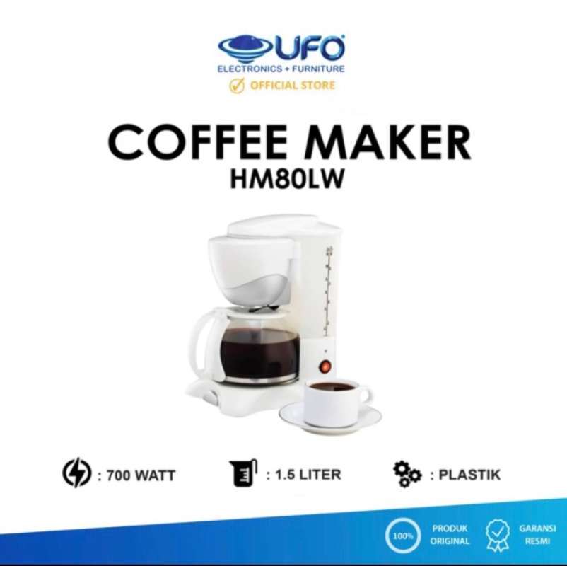 Promo Sharp Coffee Maker 1.5 Liter Pembuat Kopi Coffee Maker | Hm80lw ...
