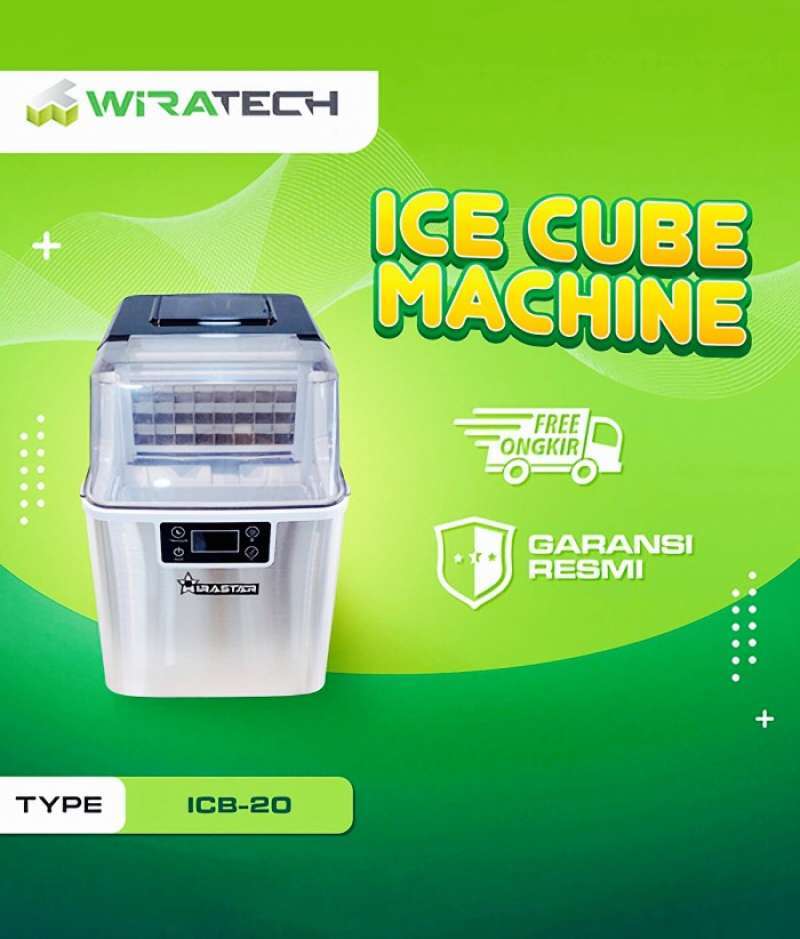 Promo Wirastar Ice Cube Machine Icb-20 / Mesin Pembuat Es Batu Diskon 23% Di Seller Nishimu ...