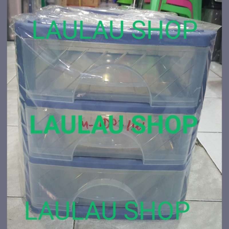 Promo Laci Pressa Susun 3 Small A4 F4 Merk Asvita Box Rak Container ...