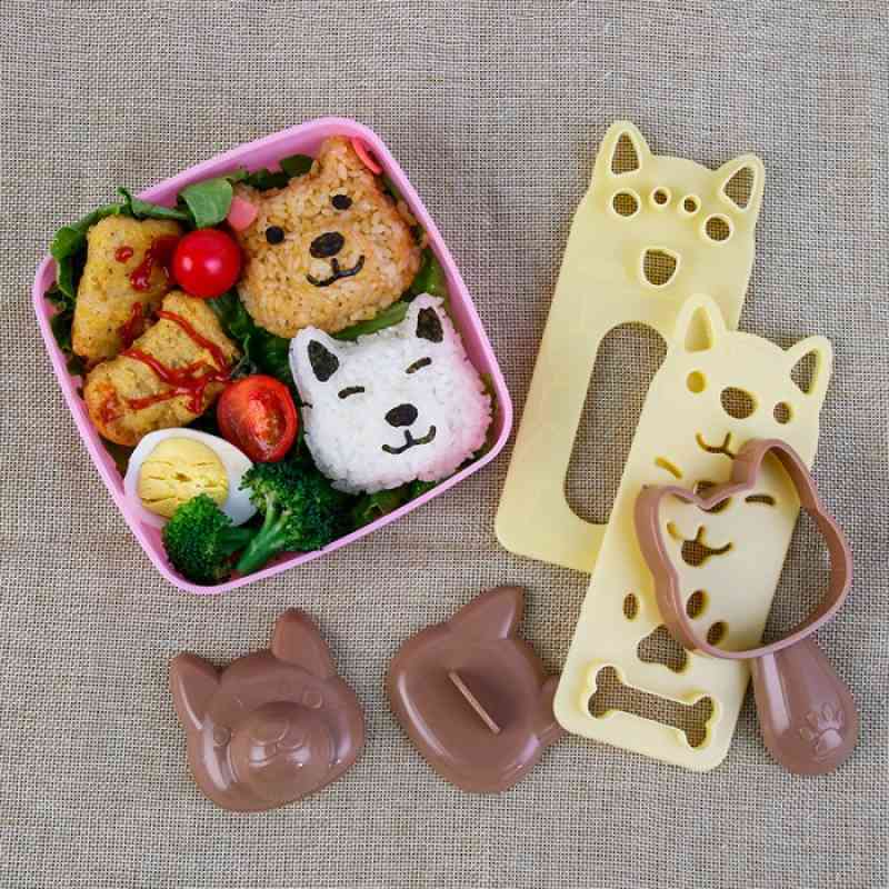 Jual Cetakan Nasi Bento Animal / Alat Untuk Membentuk Nasi Di Seller ...