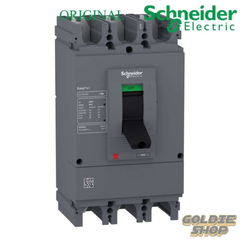 Jual Gold Original Schneider Mccb 3p3d Tm350d Ezc400n 36ka 0724 Mccb Di ...