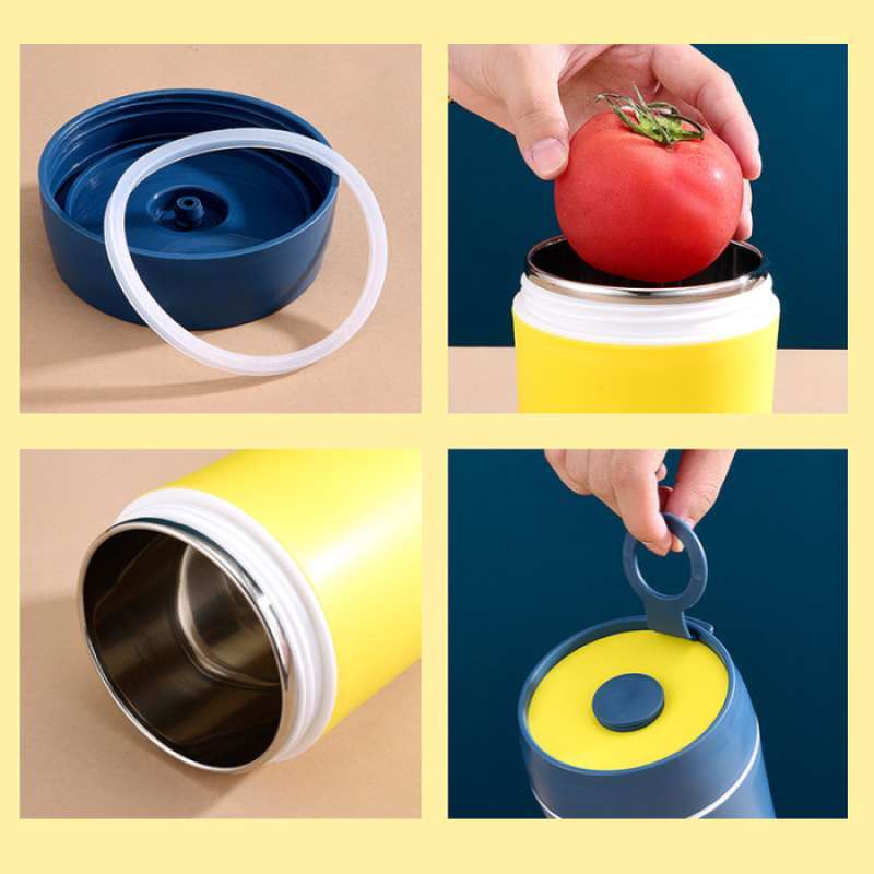 Jual Semua Gratis - Termos Soup Mini Portable / Termos Makanan Tahan ...
