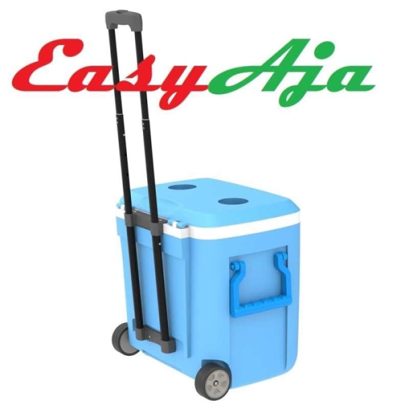 Jual 1637 Cooler Box Sanata 37 Liter / Tempat Es Dengan Gagang Dan Roda ...