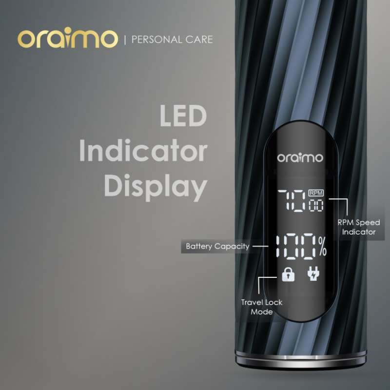 Promo Oraimo Smart Trimmer 2 Pro Otr-280 Hair Clipper Shaver Grooming ...