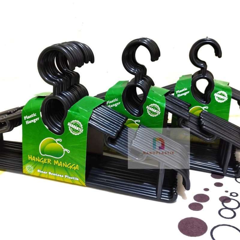 Jual Hanger Baju Dewasa Hitam 1 Lusin 💯 Harga Murah & Kualitas Terbaik ...