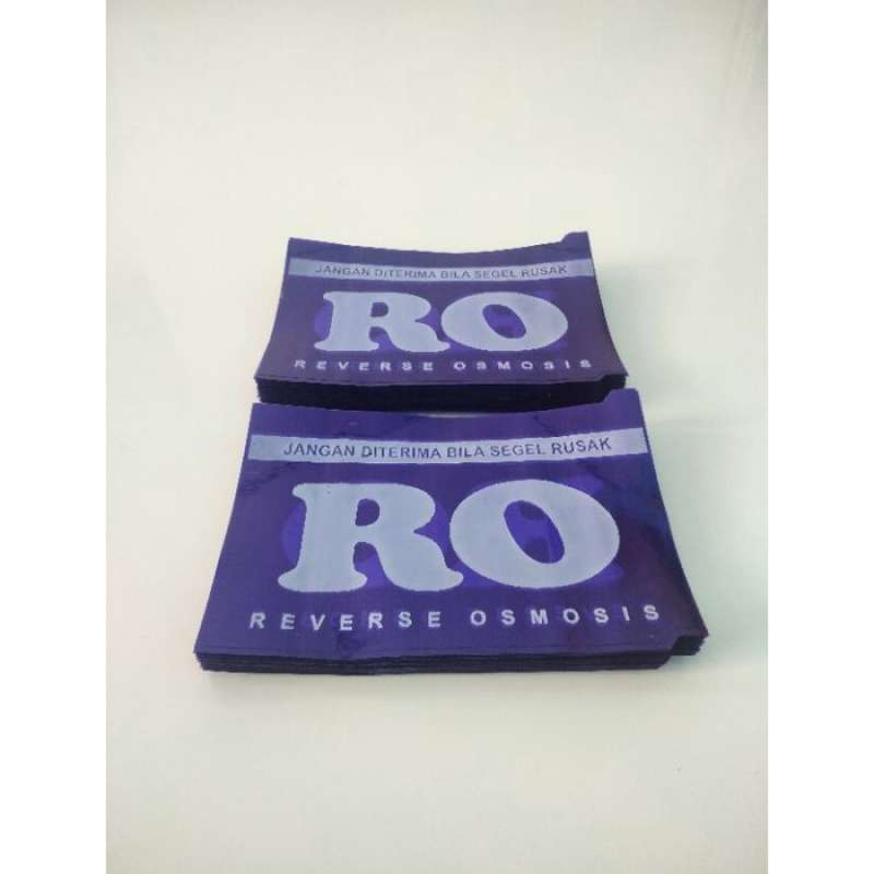 Jual New Product Segel Galon Ro Biru Dongker (tulisan Putih) Di Seller ...