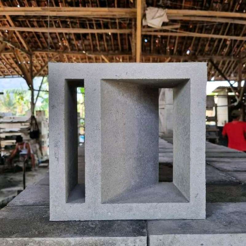 Jual Roster Beton/loster Minimalis 2 Muka Motif Nako 2 Lubang Di Seller ...
