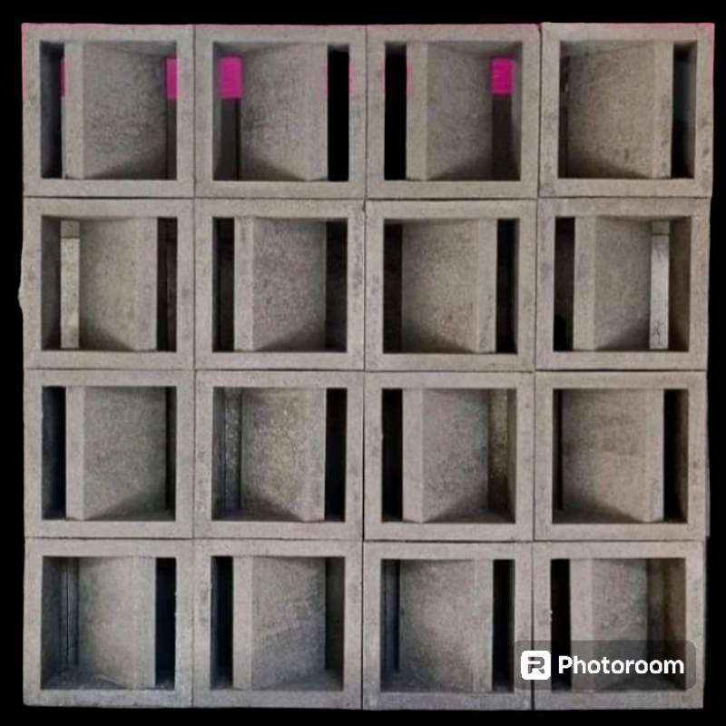 Jual Roster Beton/loster Minimalis 2 Muka Motif Nako 2 Lubang Di Seller ...