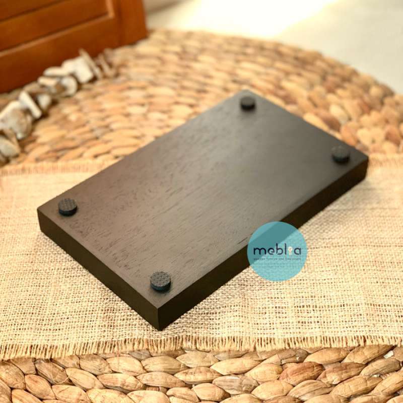 Jual Umaru Wooden Hospitality Tray Nampan Kayu Hotel Tatakan Baki ...