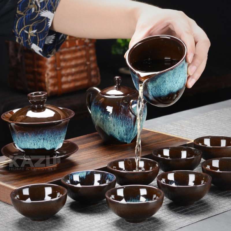 Jual Chinese Tea Pot Set C05 8cup Teko China Premium Kado Souvenir Gift ...