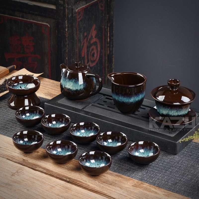 Jual Chinese Tea Pot Set C05 8cup Teko China Premium Kado Souvenir Gift ...