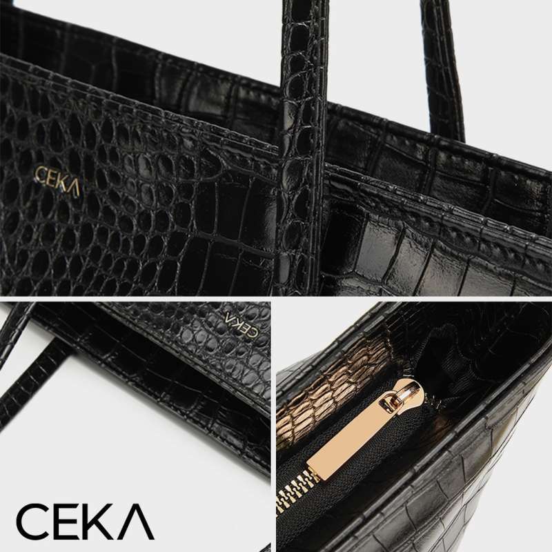 Promo Totebag Wanita Resleting Wanita Tas Kerja Tas Kantor Tas Kuliah ...