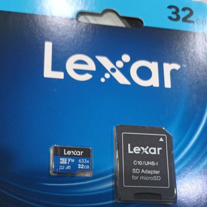 Jual Microsd Card Memory Card 32gb Lexar With Adapter Di Seller New ...