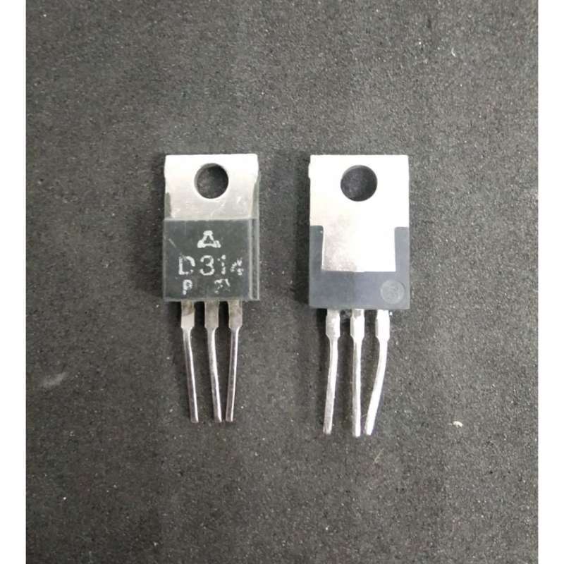 Jual Transistor D314 Silicon Npn 60v 3a 30w Utk General Purpose ...