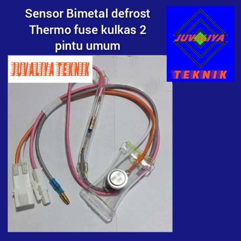 Promo Sensor Bimetal Defrost Thermo Fuse Kulkas 2 Pintu Umum Diskon 23% ...