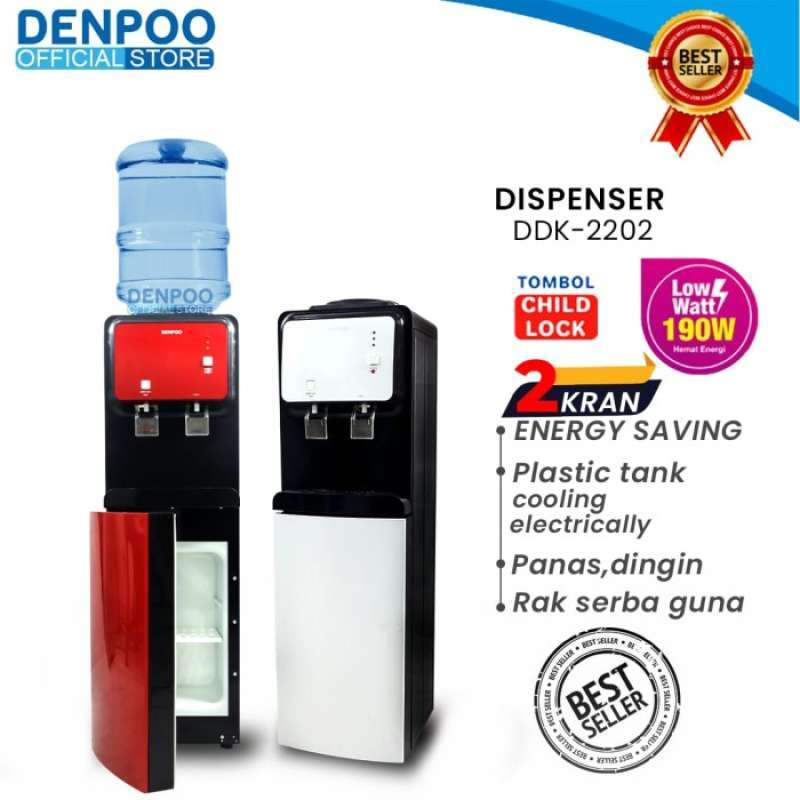 Promo Denpoo Dispenser Galon Atas Non Kompresor Ddk 2202 Khusus Luar ...