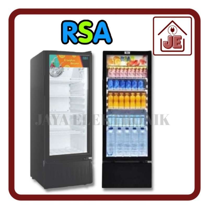 Promo Showcase Rsa 4 Rak Agate 240 Display Cooler / Pendingin Minuman ...