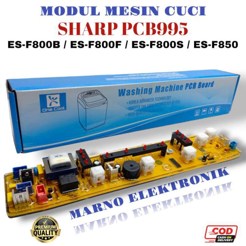 Promo Modul Pcb 995 Mesin Cuci Sharp Top Loading Es-f800b-f-h-s Es-f850 ...
