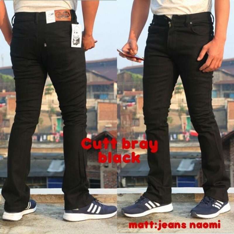 Celana Jeans Stretch Cutbray Pria Gratis Ongkir 🔥 Harga Murah Maret 2025