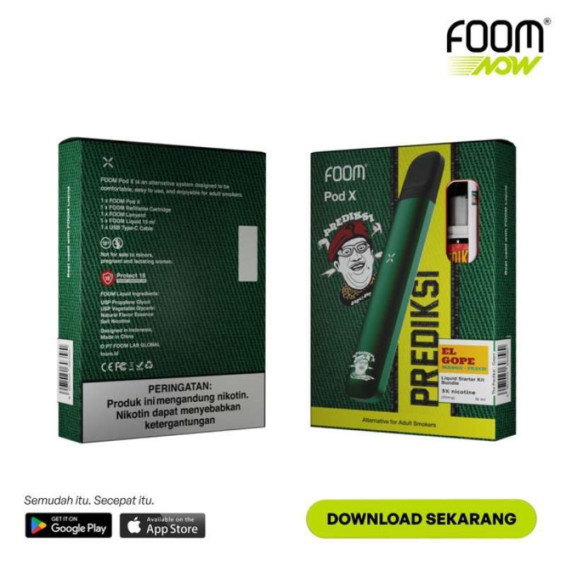 Pod Foom X Prediksi Gratis Ongkir 🏷️ Harga Murah Juni 2026