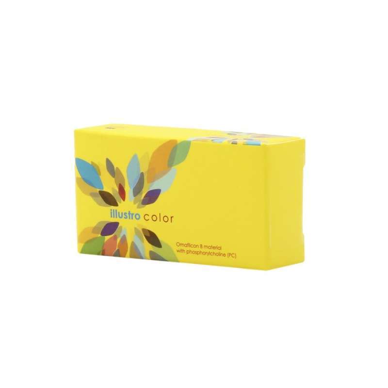 Jual Illustro Color Black - Lensa Kontak 2 Packs - Black -1,00 Di ...