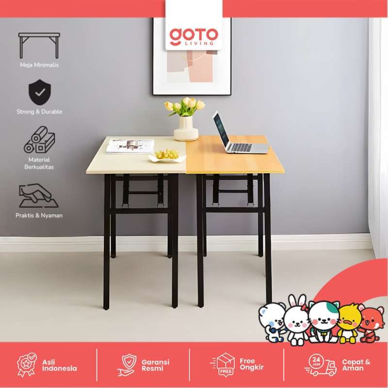 Promo Goto Aspire Table Meja Makan Kerja Belajar Lipat Portable ...