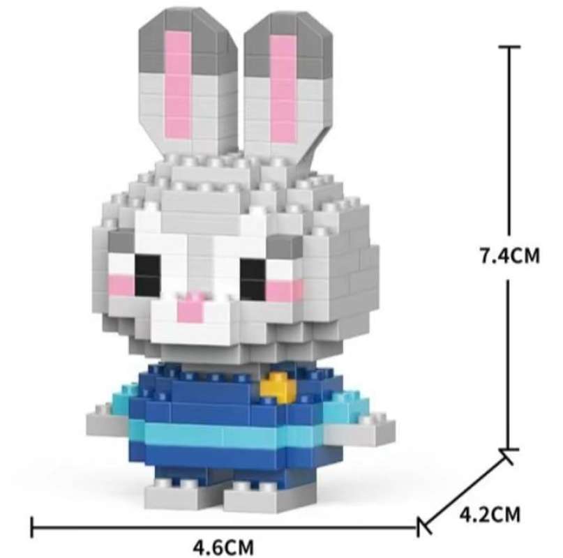 Jual [randomfinds] Diy Bricks LEGO Mini Toys 2 Model Kartun Building ...