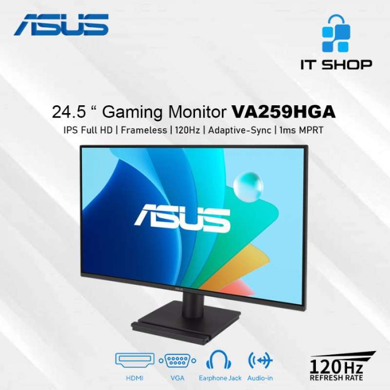 Jual Asus Eye Care Gaming Monitor Va259hga 24.5 Inch - 120hz Di Seller ...