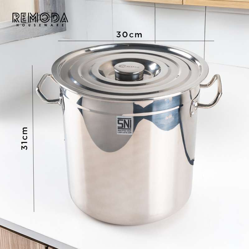 Jual Calypso Stock Pot Besar 30cm Panci Sup Tinggi Multifungsi ...