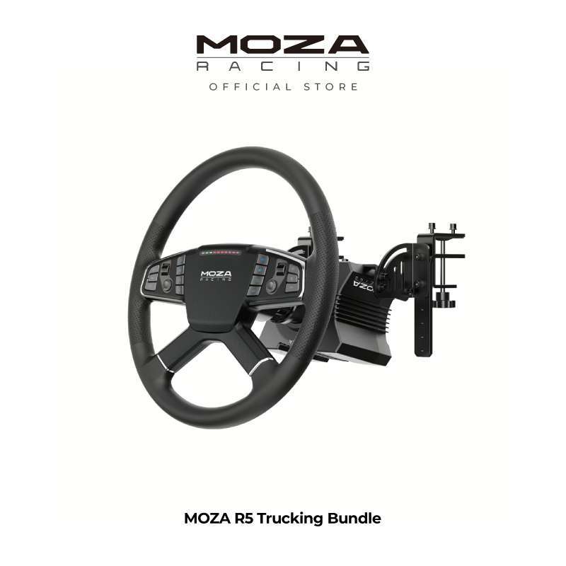 Jual Moza Racing R5 Trucking Bundle Direct Drive | Trucking Simulator ...