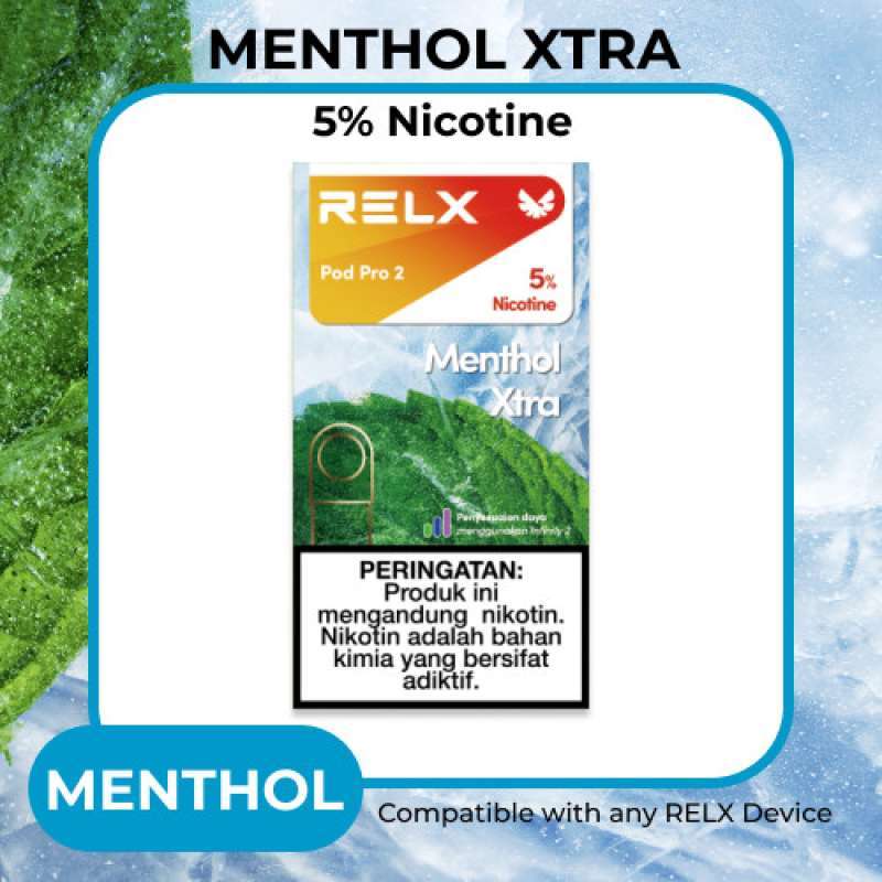Jual Relx Pod Pro 2 (single) - Menthol Xtra Di Seller Relx Gd Official ...