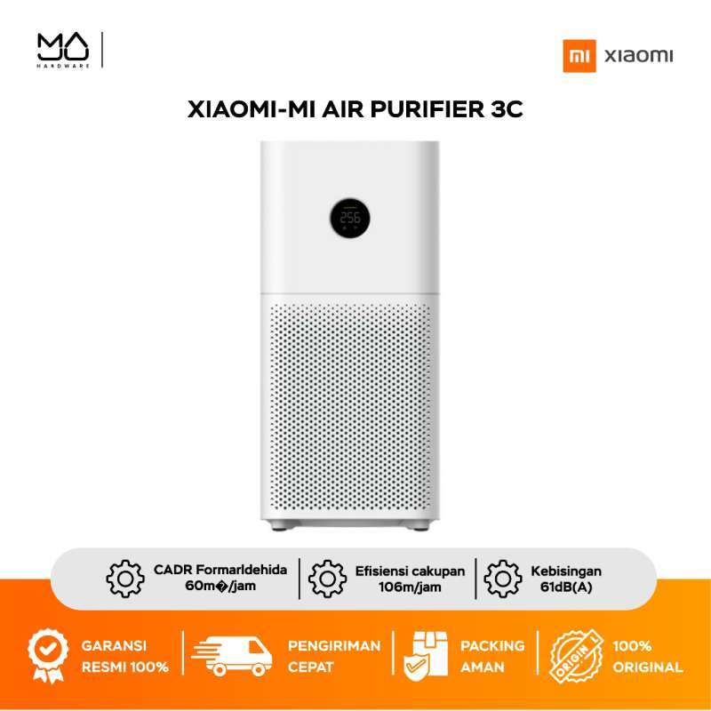 Jual Xiaomi Mi Air Purifier 3c True Hepa Filter Tingkat Pengiriman ...
