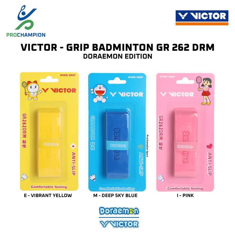 Jual Spesial Edition Grip Raket Badminton Victor Doraemon Gr 262 Drm Di ...