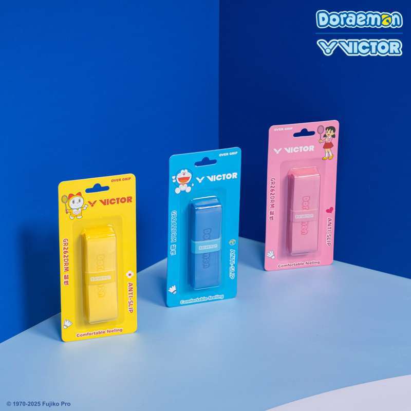 Jual Spesial Edition Grip Raket Badminton Victor Doraemon Gr 262 Drm Di ...
