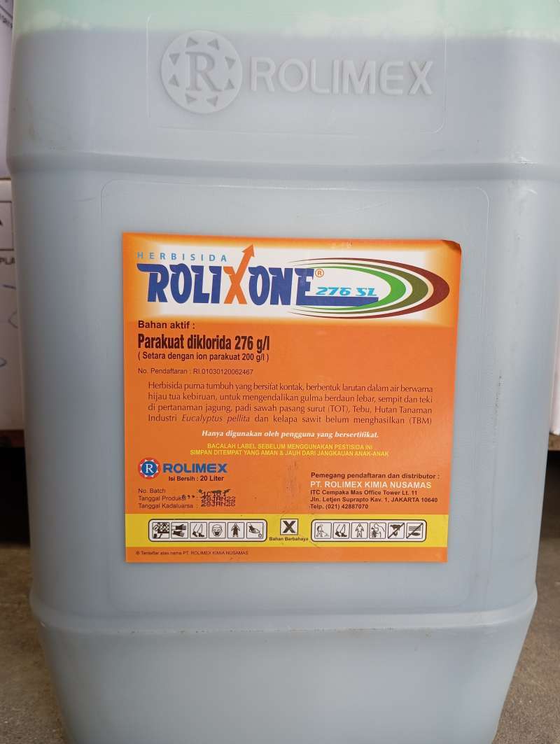 Jual Herbisida Rolixone 276sl 20liter Obat Pengendali Rumput/gulma Di ...