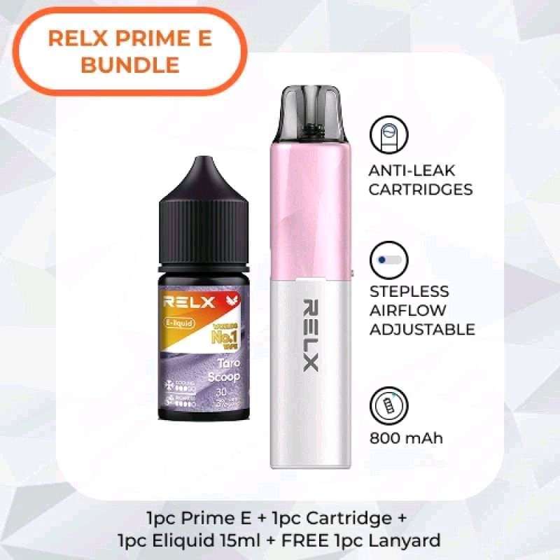 Jual Relx Prime E Bundling Liquid 15ml (garansi Resmi Id) - Sweet Pink ...