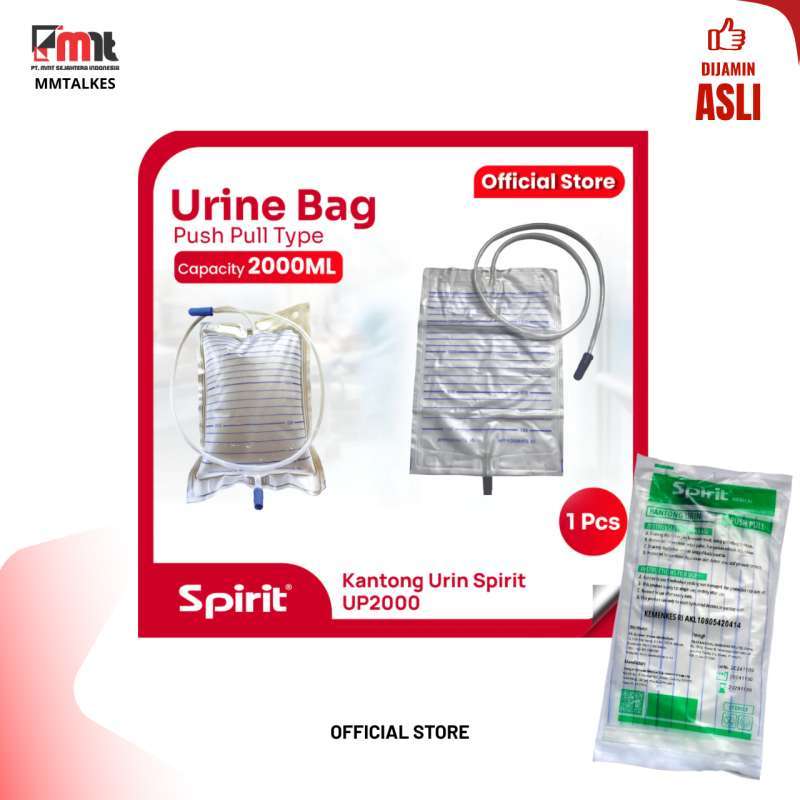 Jual Urine Bag Push Pull 2000ml Spirit Di Seller Mmtalkes - Kedoya ...