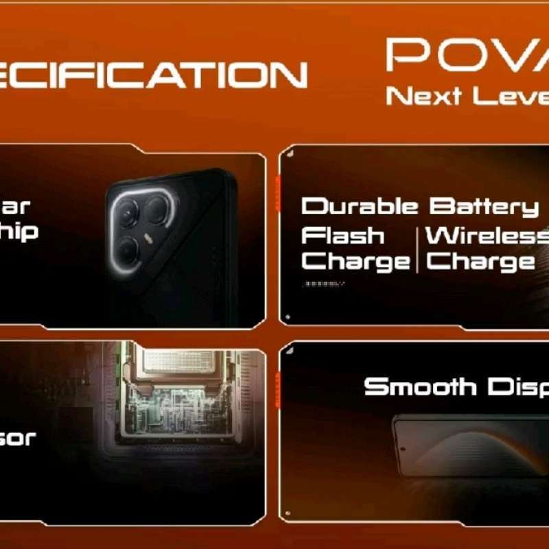 Jual Tecno Pova 7 5g 8/256 8/128 Garansi Resmi Di Seller Galeri-hp ...