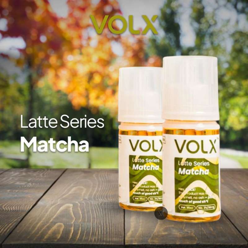 Jual Volx Matcha Latte Salt Nic 30ml By Volx / Liquid Volx Latte Series ...