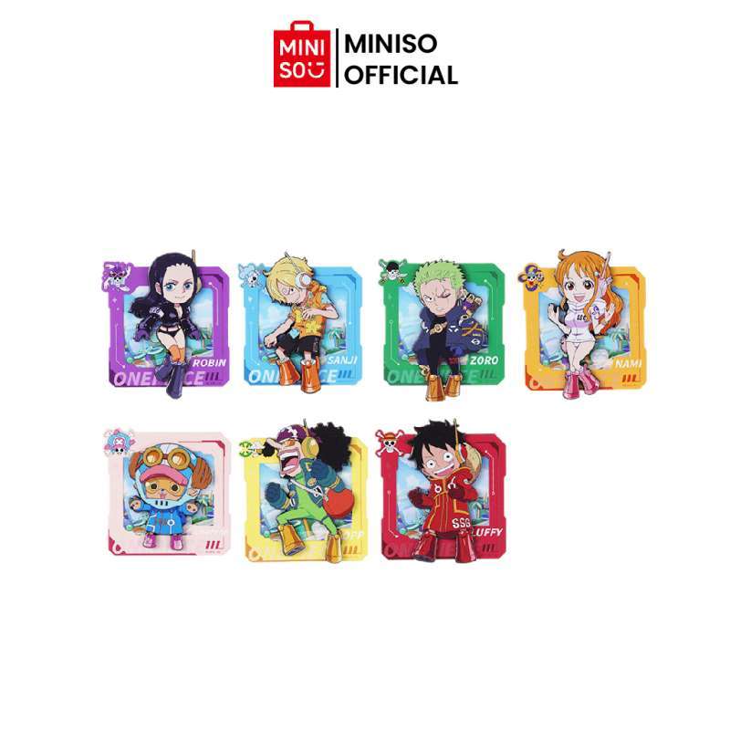 Promo Miniso X One Piece Koleksi Magnet Untuk Hiasan Kulkas 2 Bagian ...