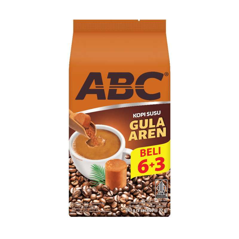 Jual Abc Kopi Susu Gula Aren Sc 9x27gr Di Seller Tiptop Online Flagship ...