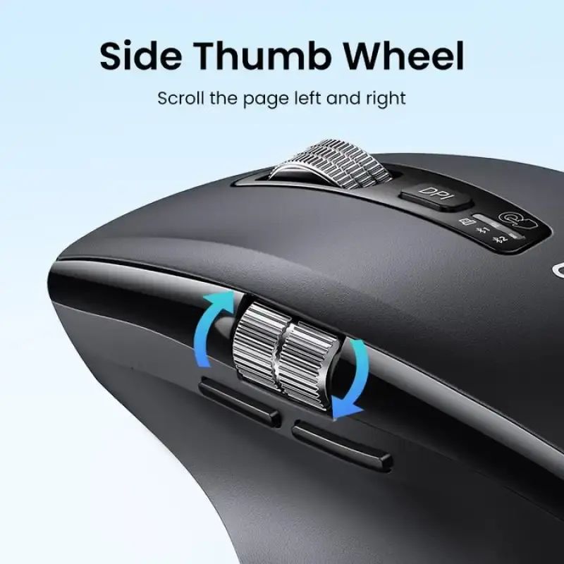 Jual Ugreen M751 Mouse Wireless Bluetooth 5.4 Hyper Speed Ergonomic ...