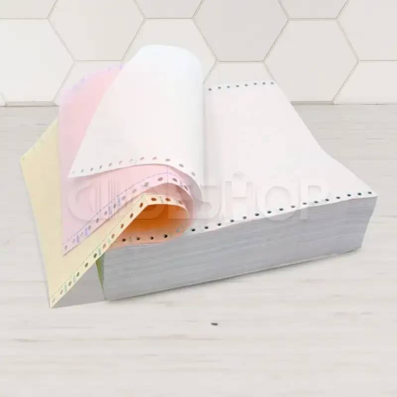 Jual Codeshop A4 Continous Form Kertas Slip Gaji Paper 3 Rangkap Ply ...