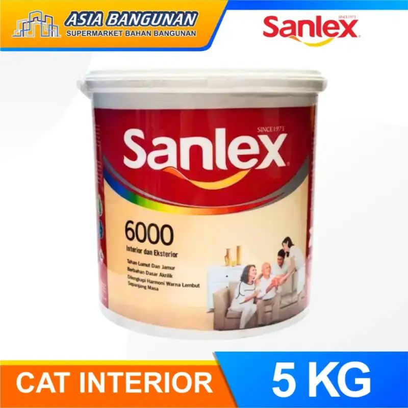 Jual Sanlex Cat Tembok 💯 Harga Murah & Kualitas Terbaik April 2026